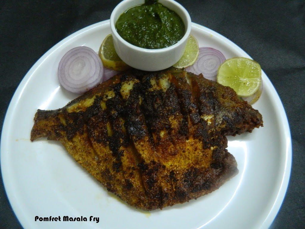 Special Pomfret Masala Fry – Geeths Dawath