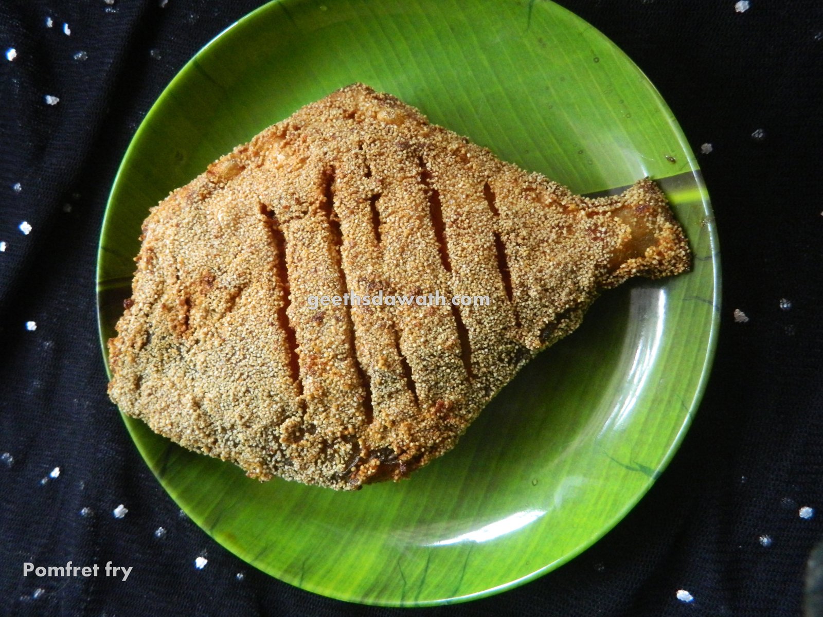 Pomfret rawa fry | Geeths Dawath