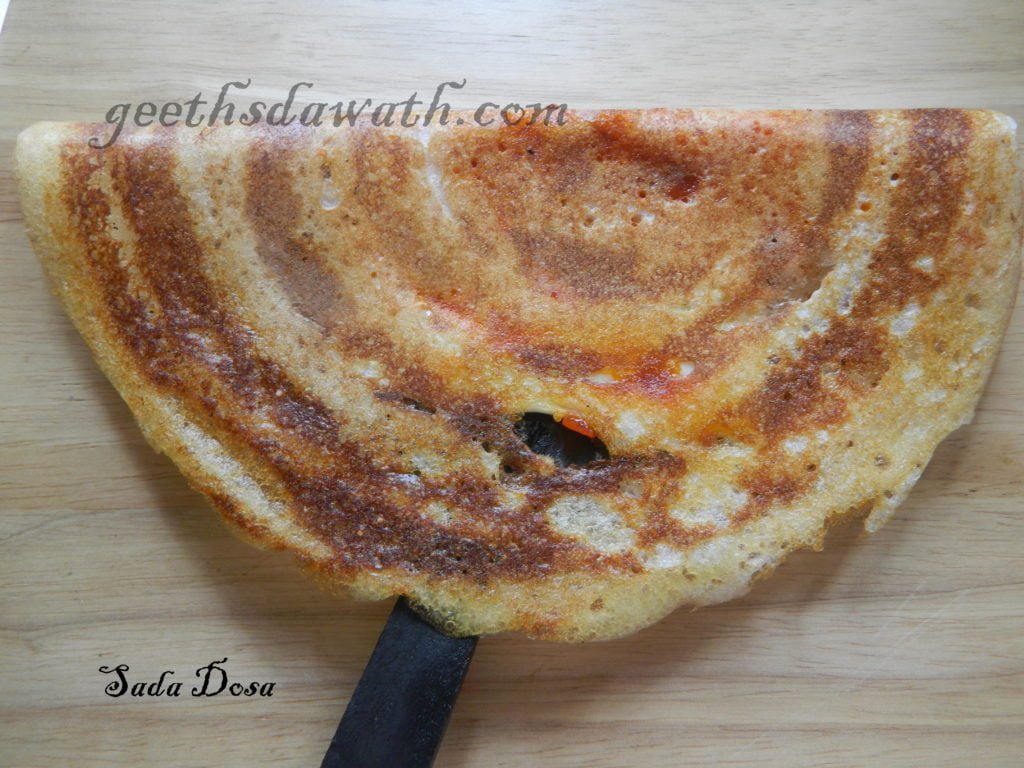 Sada Dosa – Geeths Dawath