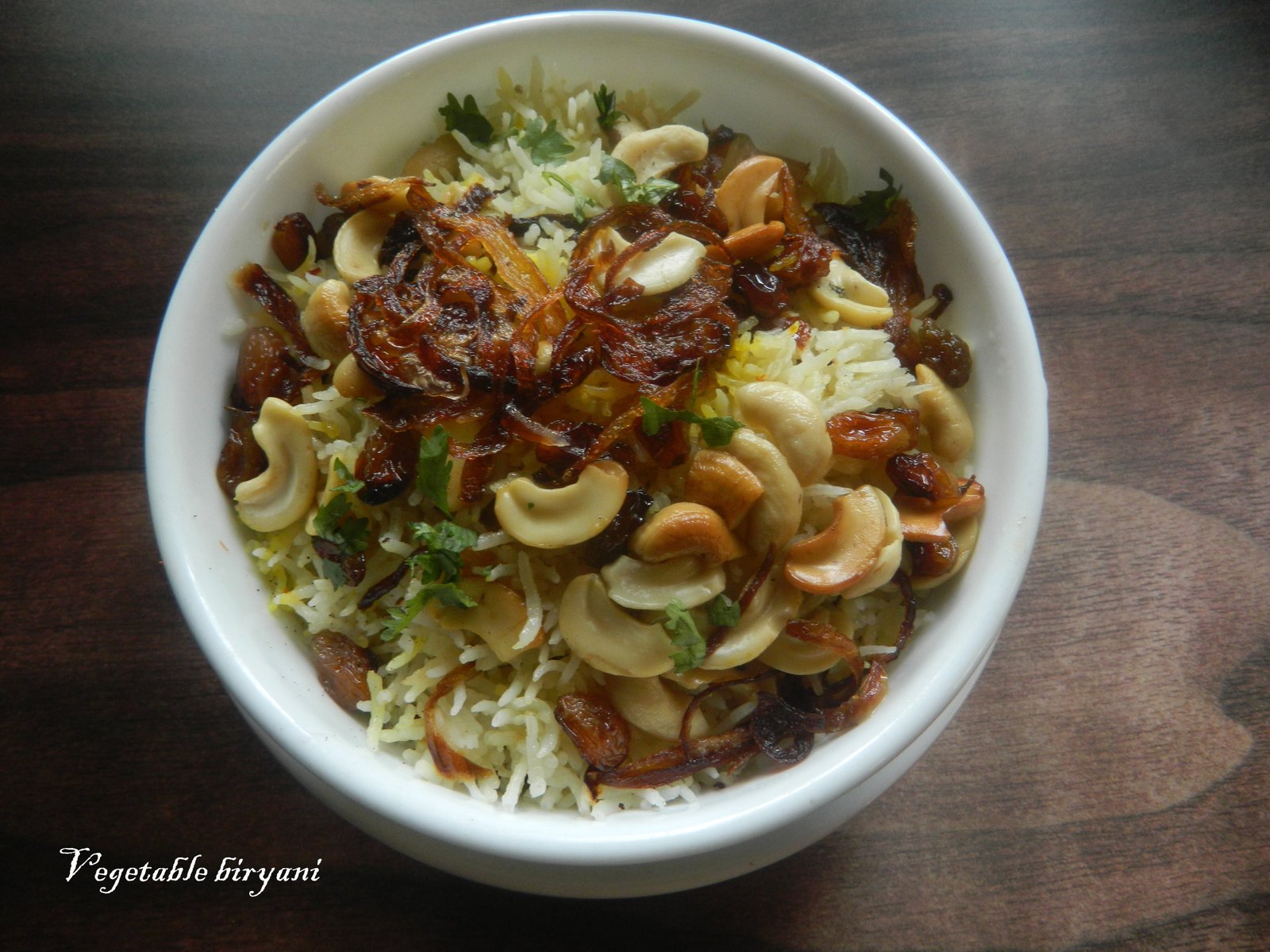 Vegetable dum Biryani | Geeths Dawath