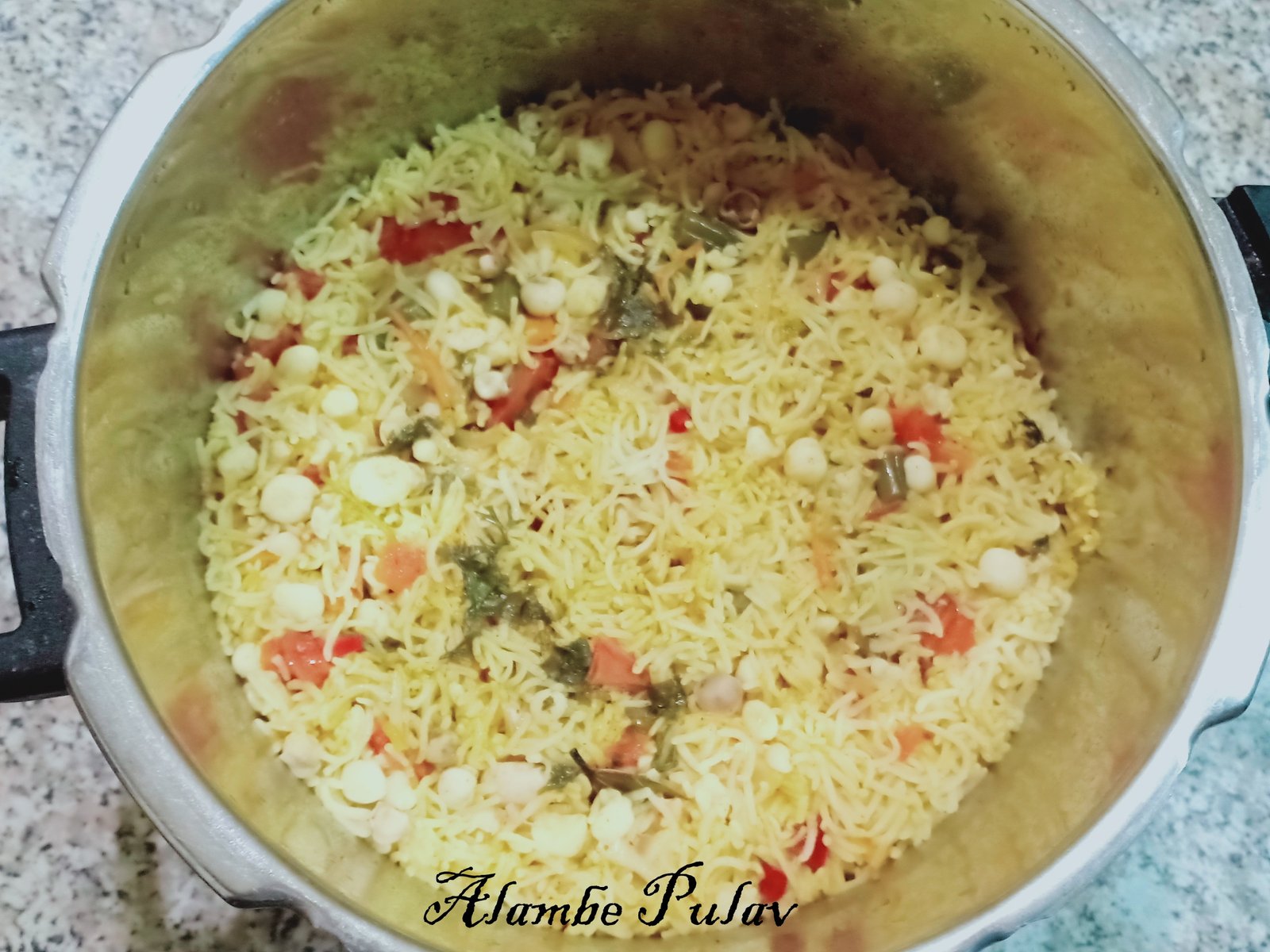 Alambe Pulav / Thunder mushroom pulav | Geeths Dawath